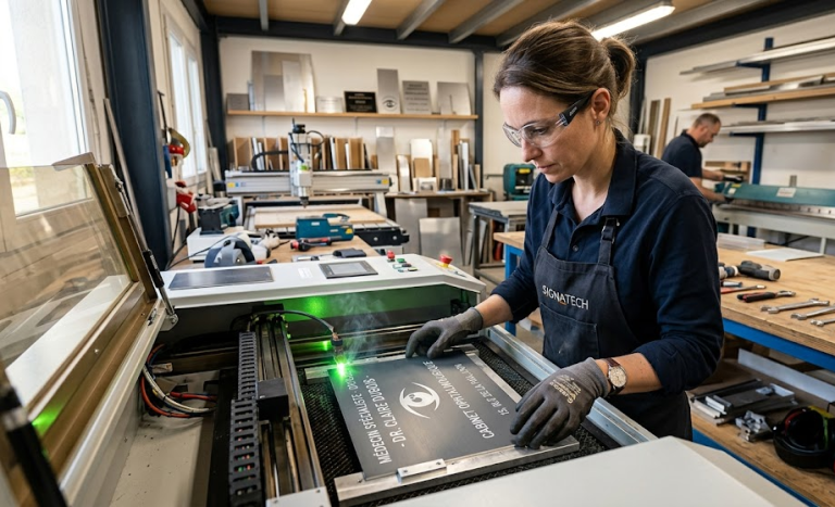 Aluminium Anodisé : La Plaque Pro Moderne Et Sans Entretien » Pme Local